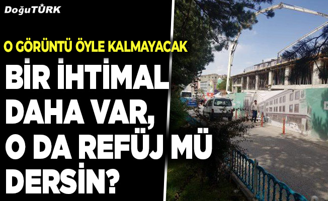 Bir ihtimal daha var, O da refüj mü dersin? - Doğu Türk | Doğu`nun ...